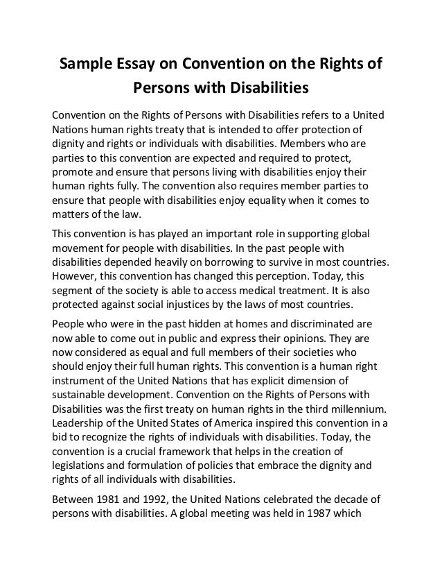 Students With Disabilities Essay Students With Disabilities Essay