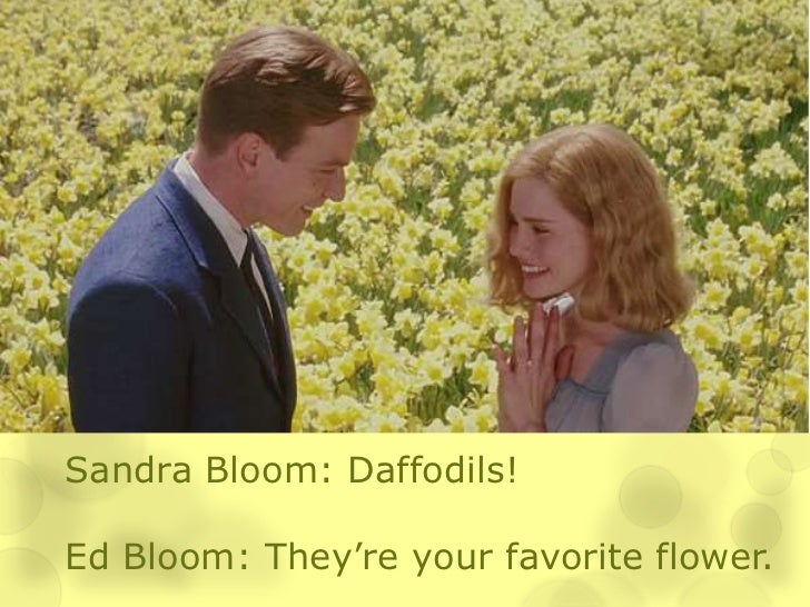 Big Fish - Sandra's Character Analysis