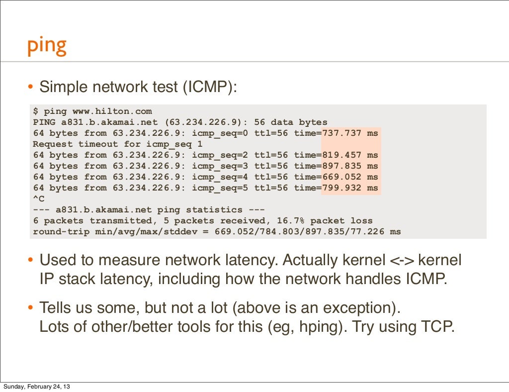 Ping • Simple Network Test