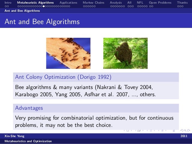 Metaheuristic Optimization: Algorithm Analysis and Open Problems Metaheuristic Optimization: Algorithm Analysis and Open Problems