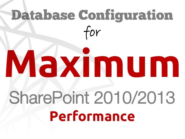 Sharepoint Performance Tools
