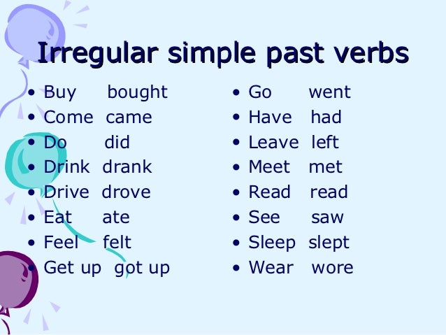 AULA 2000 2nd CYCLE PAST SIMPLE REGULAR AND IRREGULAR VERBS AULA 2000 2nd CYCLE PAST SIMPLE REGULAR AND IRREGULAR VERBS