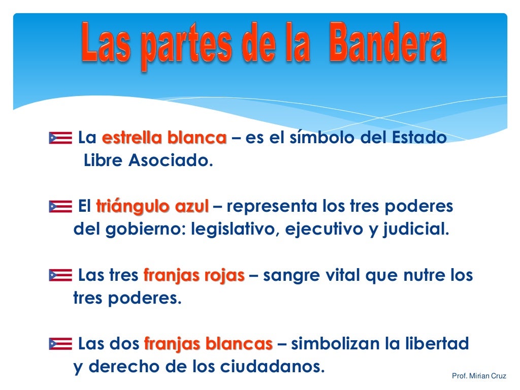 Puerto Rico Contigo : Simbolos Patrios
