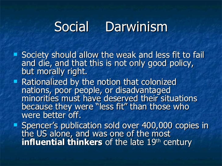 social darwinism and social gospel