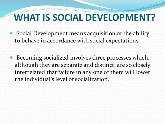 Social Development social-development