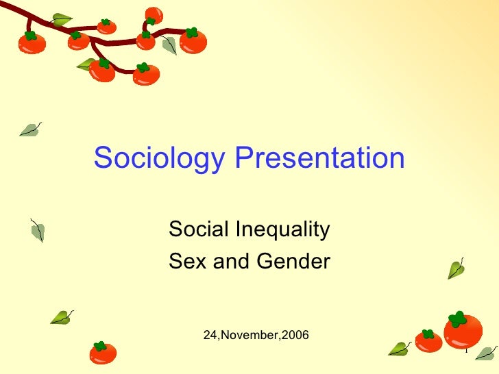 Sociology Presentation