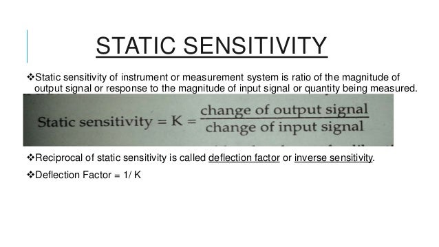 Static characteristics in mechanical measurements & metrology