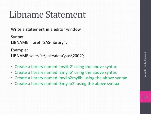 SAS basics Step by step learning
