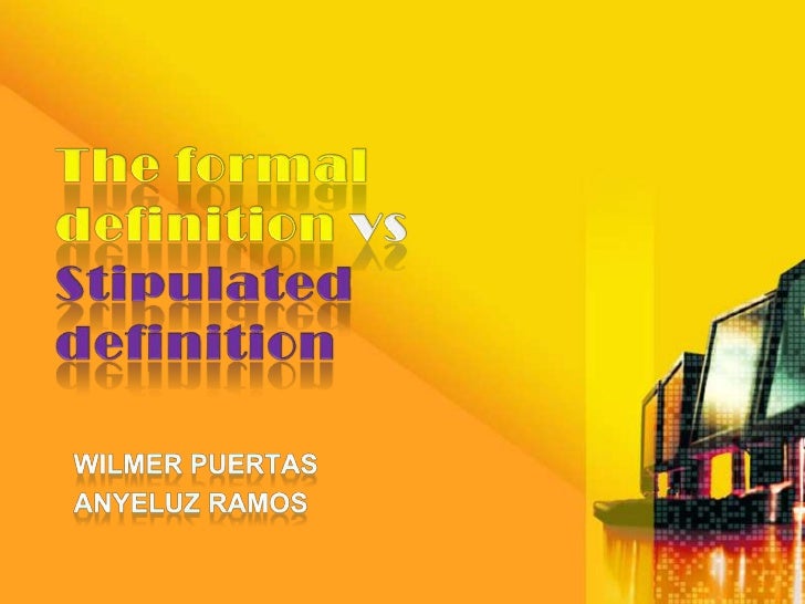 Stipulated Definition stipulated-definition
