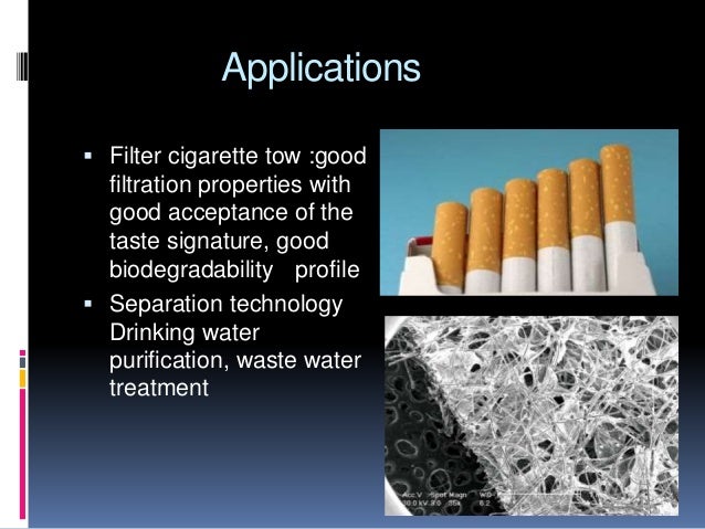 Synthesis cellulose acetate fiber