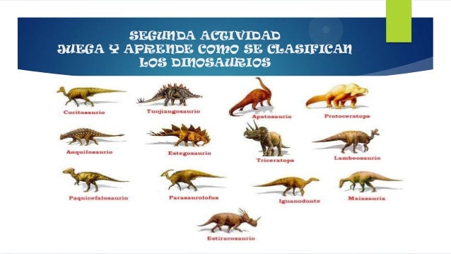 Explicacion de los dinosaurios para niños - Imagui