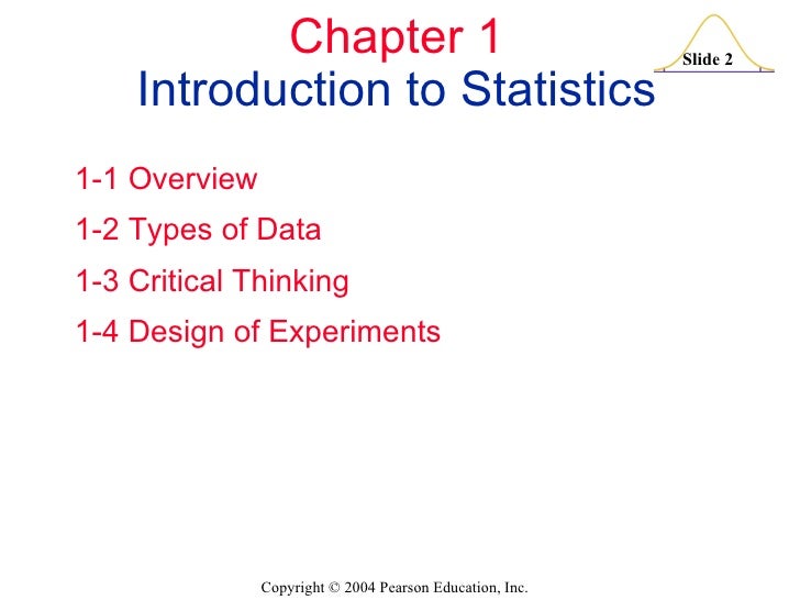 Introduction To Statistics