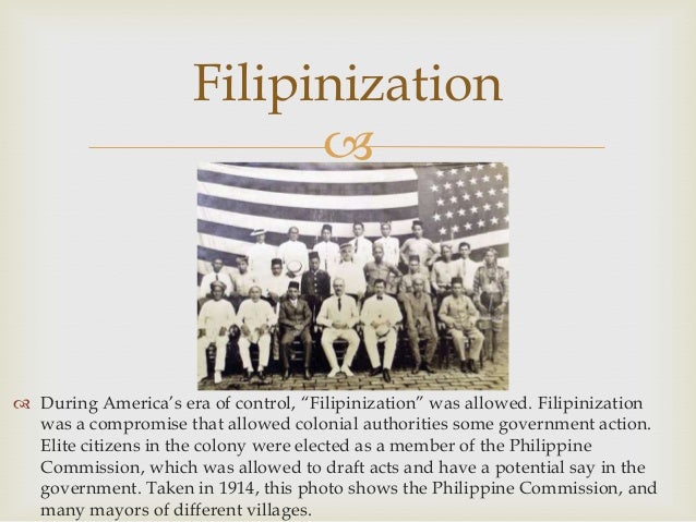 The American Colonization in the Philippines