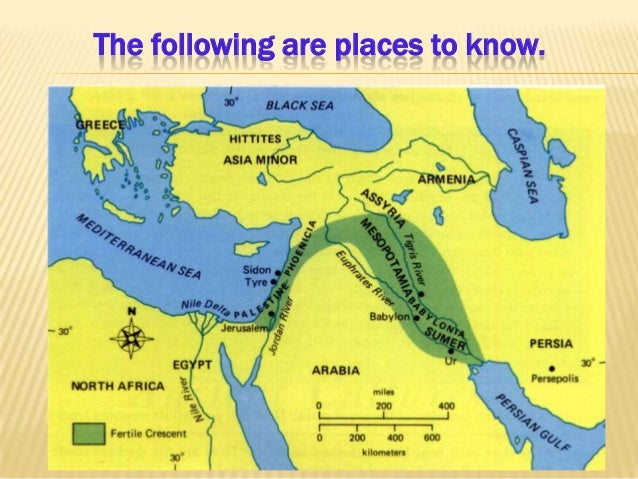 The Fertile Crescent