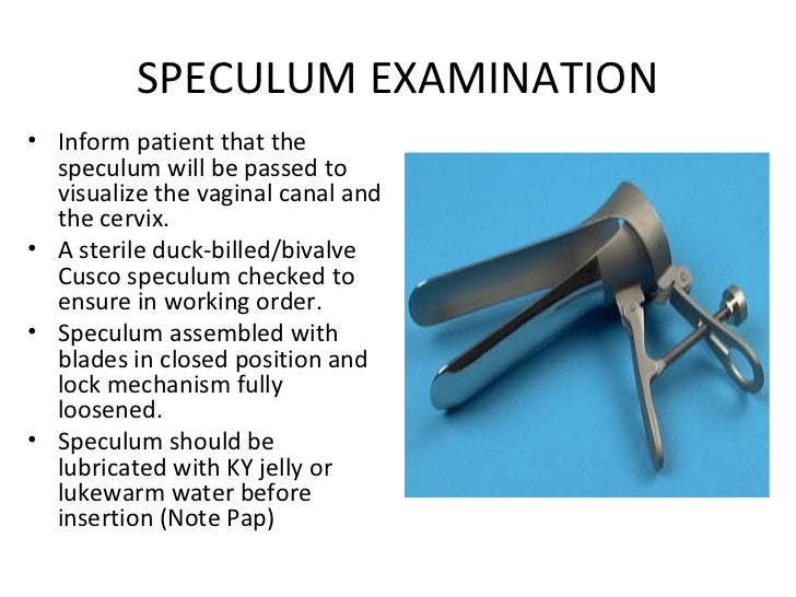 The Gynaecological Examination Ppt