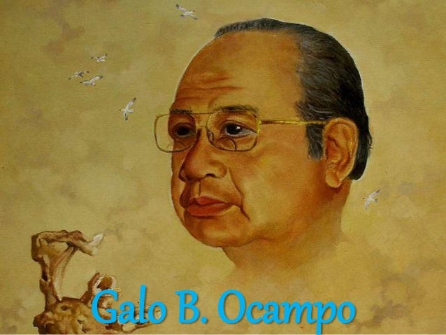 Galo Ocampo (Filipino Artist) ~ Bio with [ Photos | Videos ]