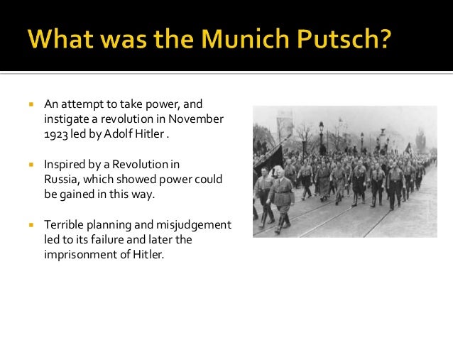 The munich putsch