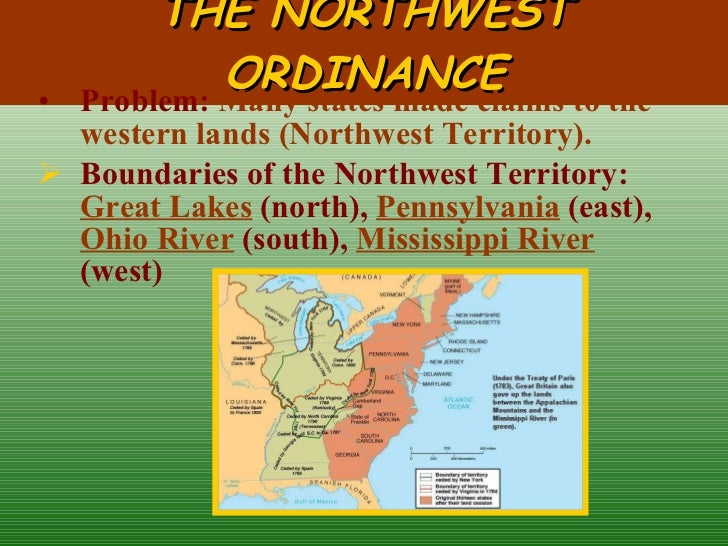 The northwest ordinance of 1787