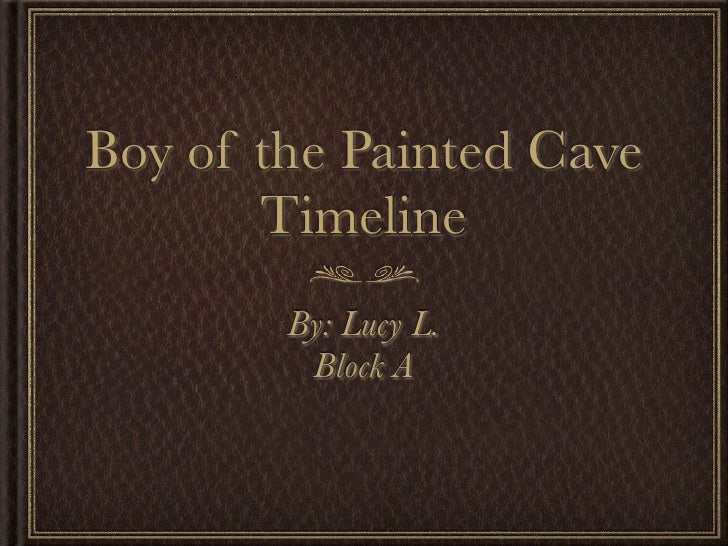boy of the painted cave