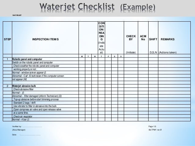 TPM the effective maintenance with Autonomous Maintenance