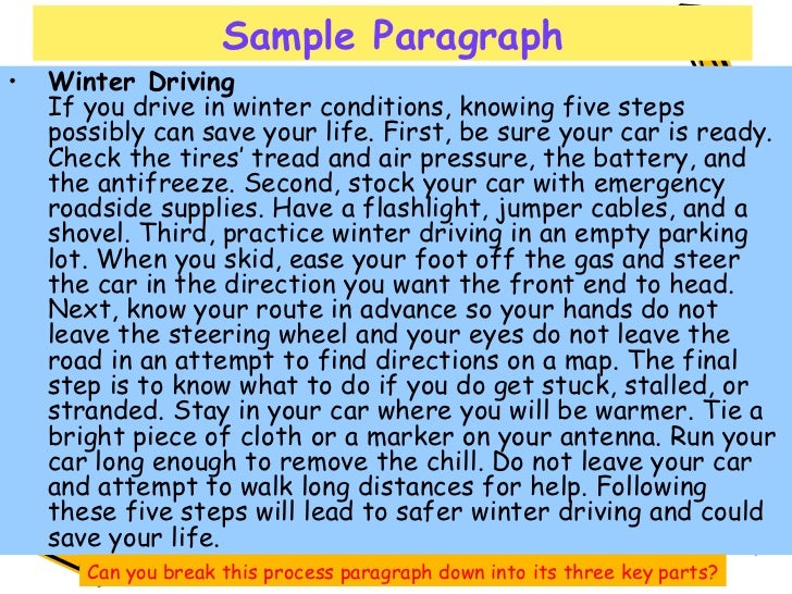 Process Paragraph