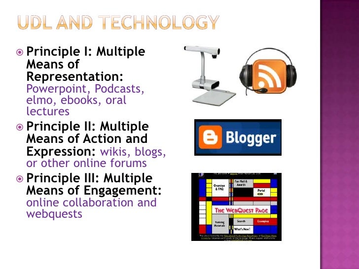 Universal design for learning (udl) Universal design for learning (udl)