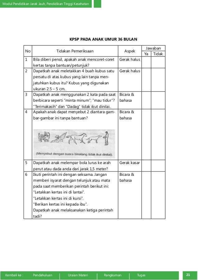 kpsp balita 36 bulan – utariviska
