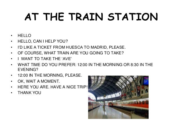 Useful dialogues for travellers