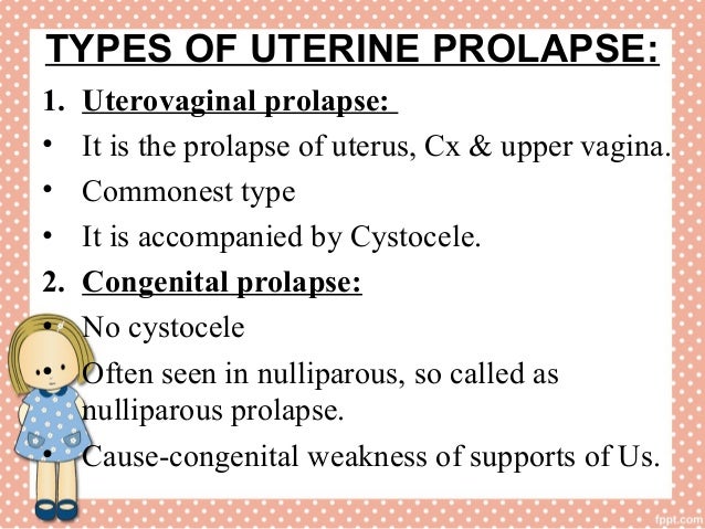 Uterine Prolapse