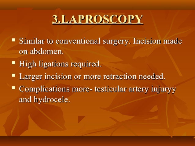 Varicocele