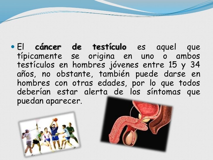 Cáncer Testicular