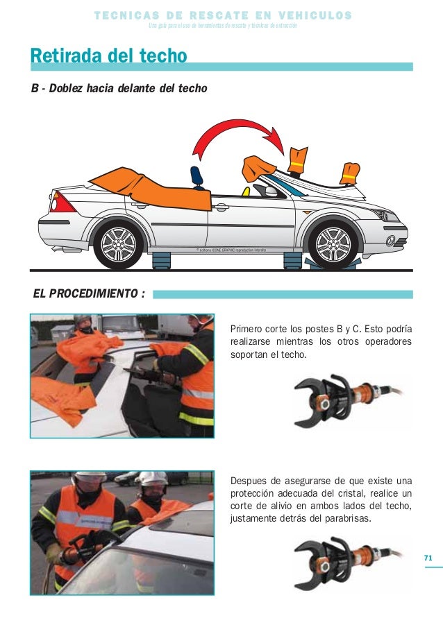 tecnicas de rescate vehicular