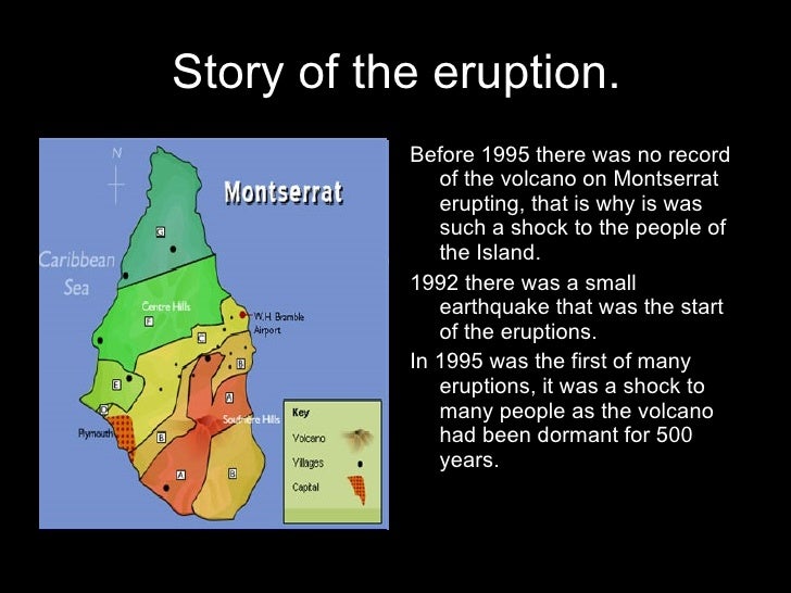 Volcanic Eruption Montserratsc