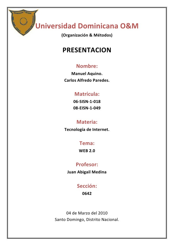 Presentaciones En Word