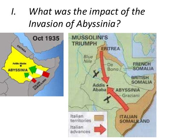 Week 7 - The Invasion of Abyssinia