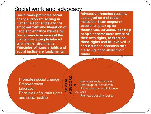 Why social advocacy