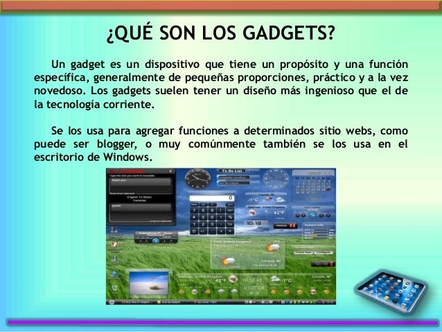 Widgets, gadgets y wikipedia