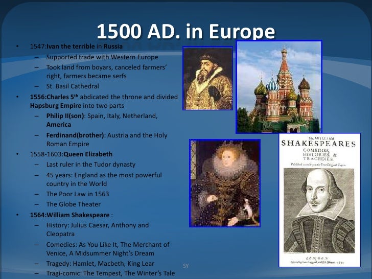 WK14&15 1500-1900 AD