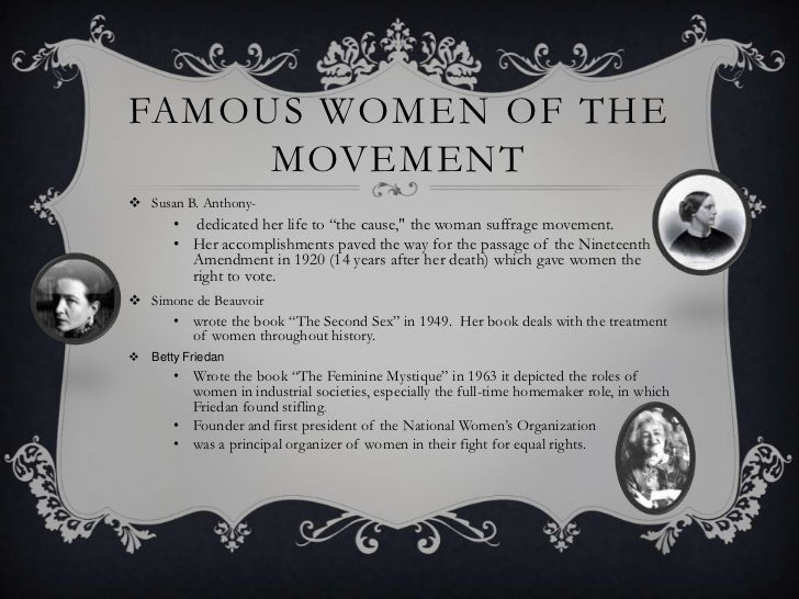 Women's Rights Movement Achievements at Vincent Flora blog