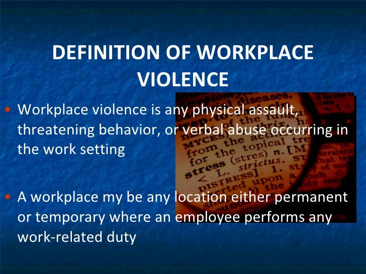Workplace Violence Ppt workplace-violence-ppt