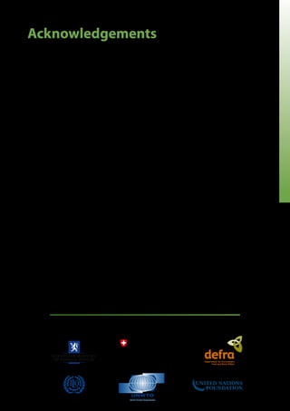 The Green Economy Report (Title page Acknowledgements, Forward ...