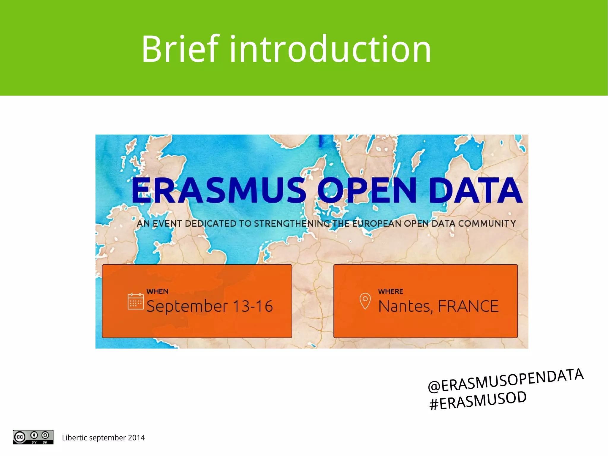 Introduction to Erasmus Open Data | PDF