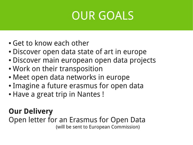 Introduction to Erasmus Open Data | PDF