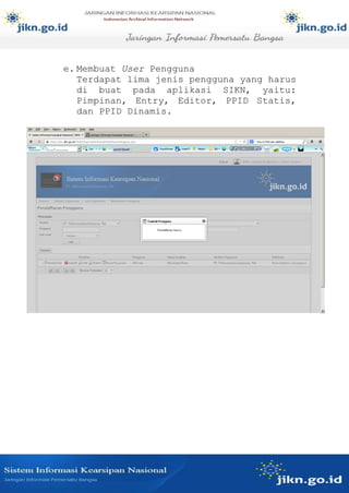 0. proses pendaftaran jikn sikn | PDF