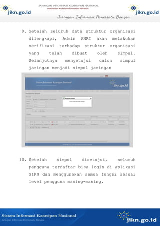 0. proses pendaftaran jikn sikn | PDF