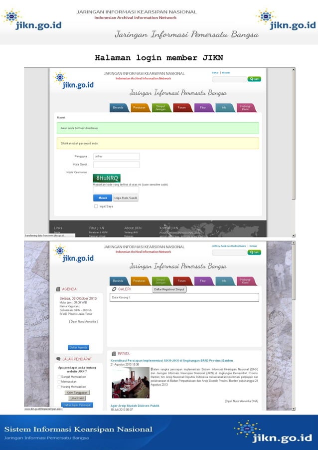 0. proses pendaftaran jikn sikn | PDF