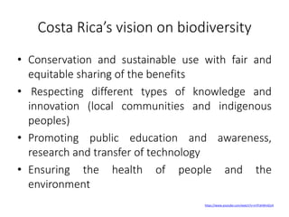 Mainstreaming biodiversity into development in Costa Rica | PDF