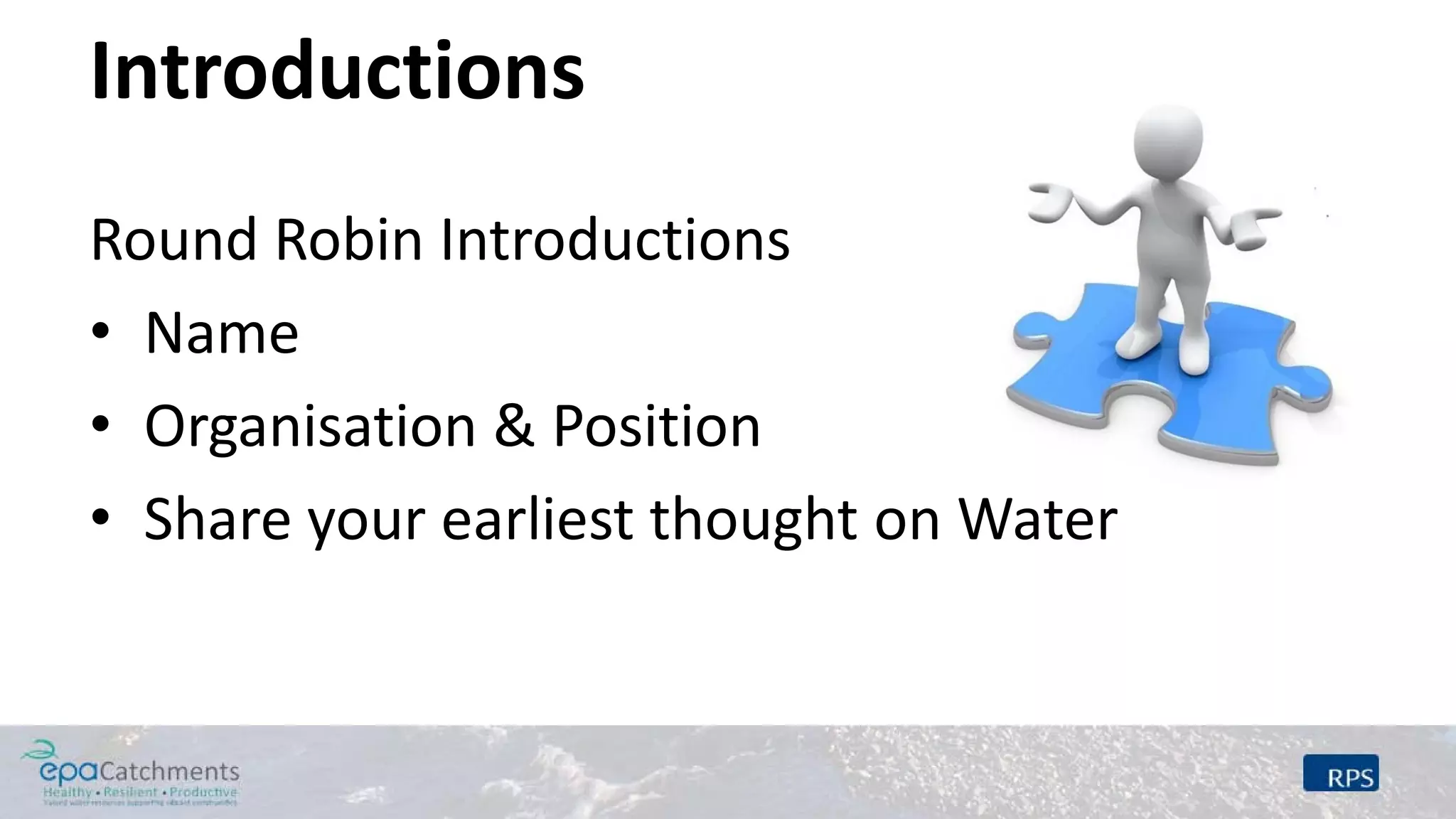 0. Integrated Catchment Management Course - Ground rules & introduction ...