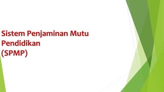 0.1 presentasi spmp | PPTX