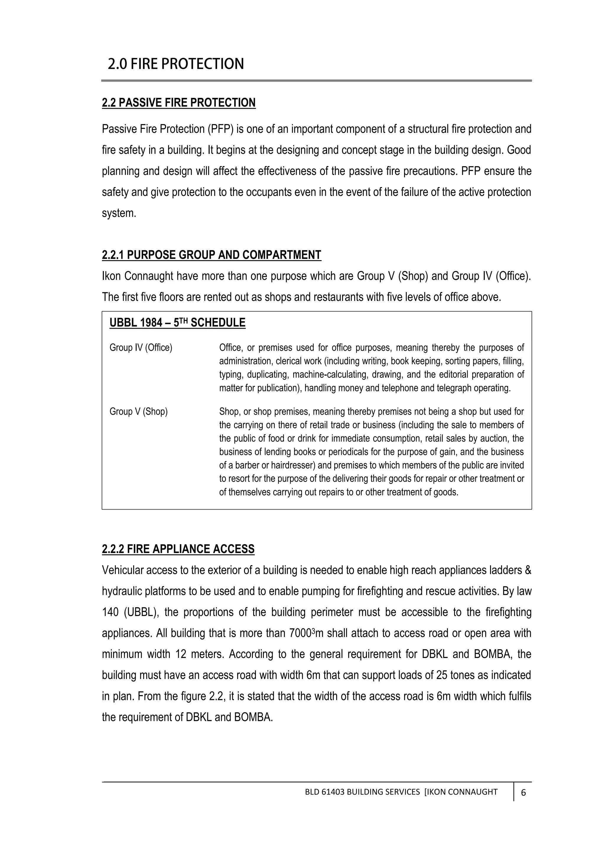 Building Services Report | PDF